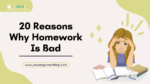 Best 20 Reasons Why Homework Is Bad