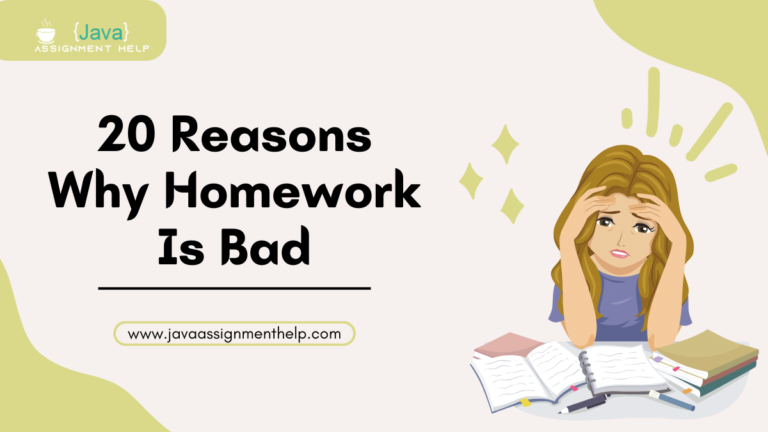 Best 20 Reasons Why Homework Is Bad