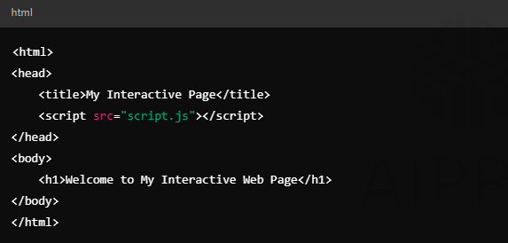 How To Use Javascript For Interactive Web Pages
